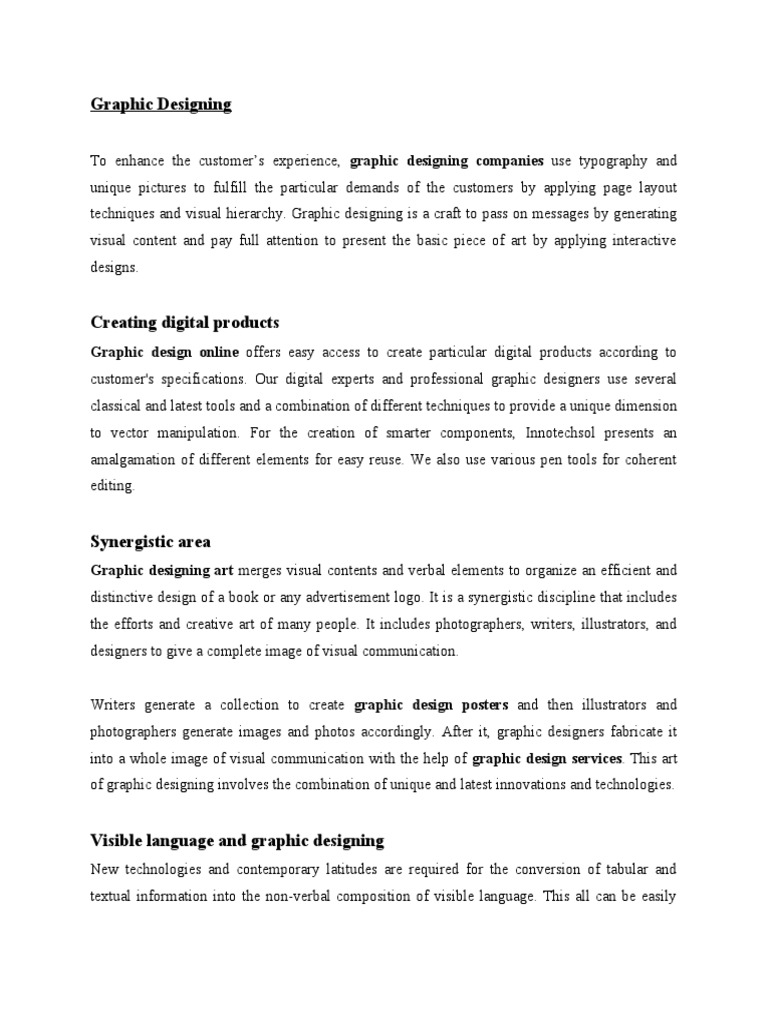 Graphic Designing - Edited | PDF | Graphic Design | Adobe Illustrator