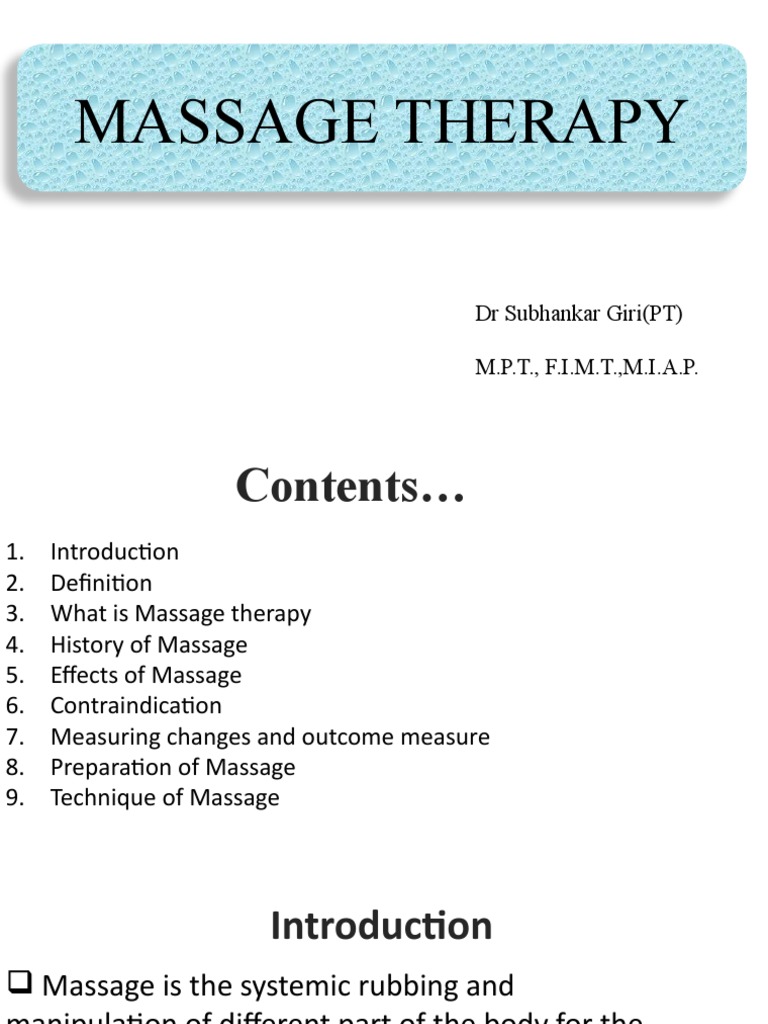 Soft Tissue Manipulation | PDF | Massage | Anatomical Terms Of Motion
