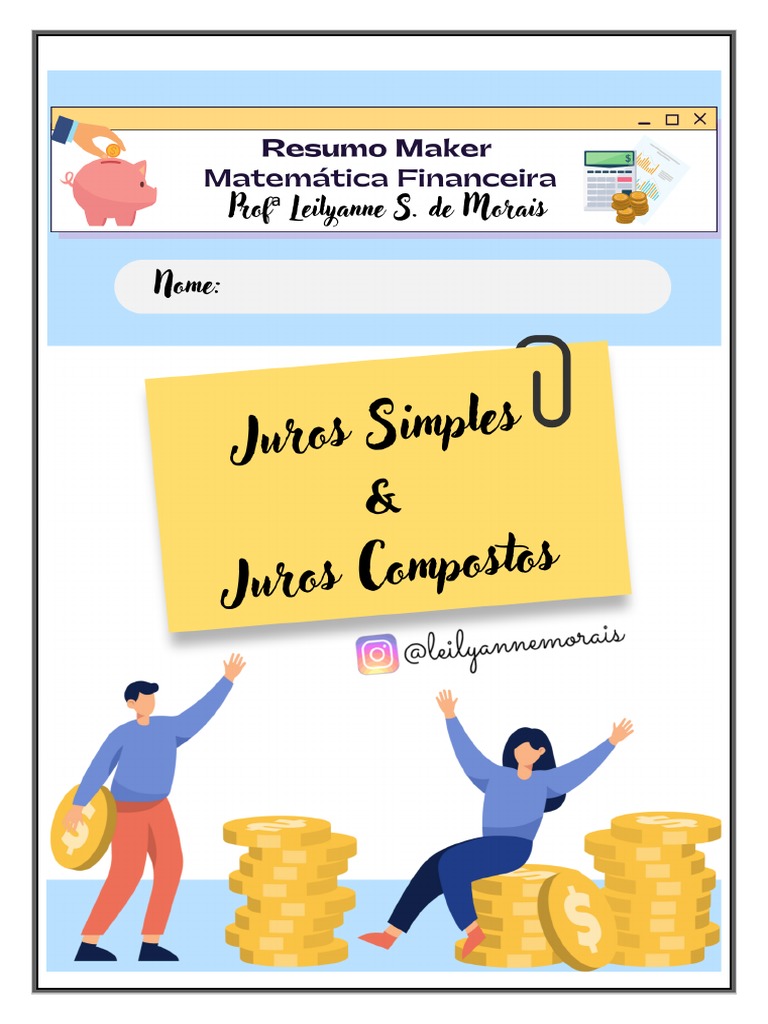 Livreto Juros Simples e Composto | PDF