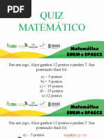 Simulado I Obmep Fase 2 | PDF | Linha (Geometria) | Matemática