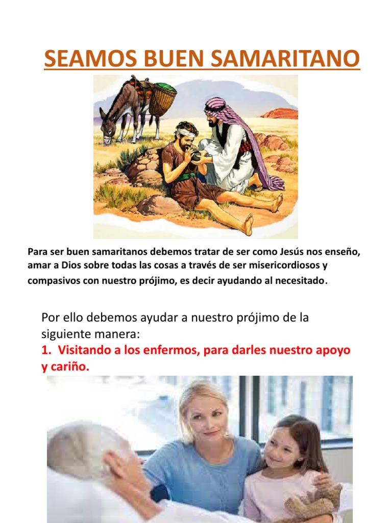 Presentación Del Buen Samaritano | PDF