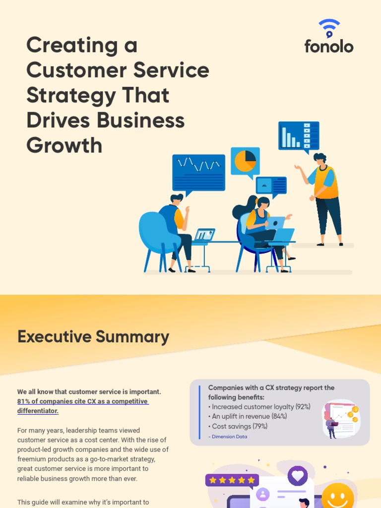 FONOLO The-Importance-of-a-Customer-Service-Strategy | PDF | Incentive ...