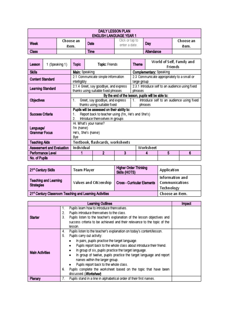 Friends (Lesson 1-17) | Download Free PDF | Lesson Plan | Teaching Method