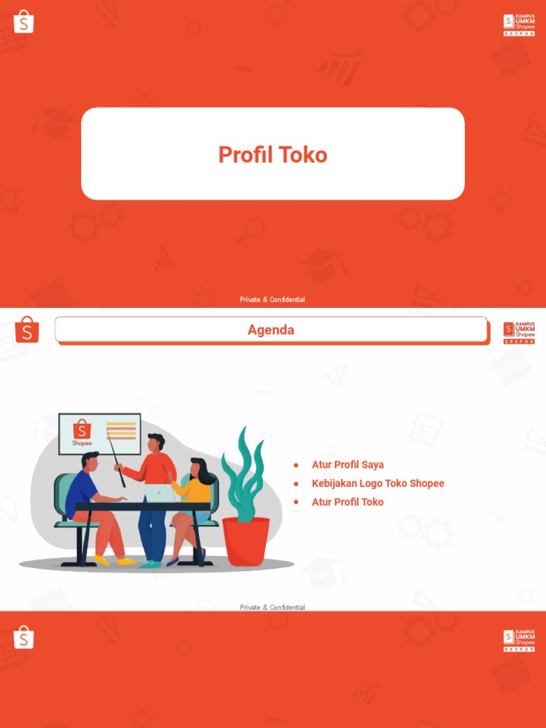 Panduan Atur Profil Toko Shopee | PDF