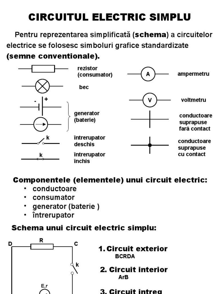 Circuitul Electric Simplu | PDF