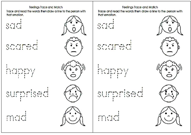 Emotions First Grade | PDF