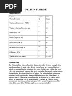 Impulse Turbine Lab Report | PDF | Turbine | Physical Sciences
