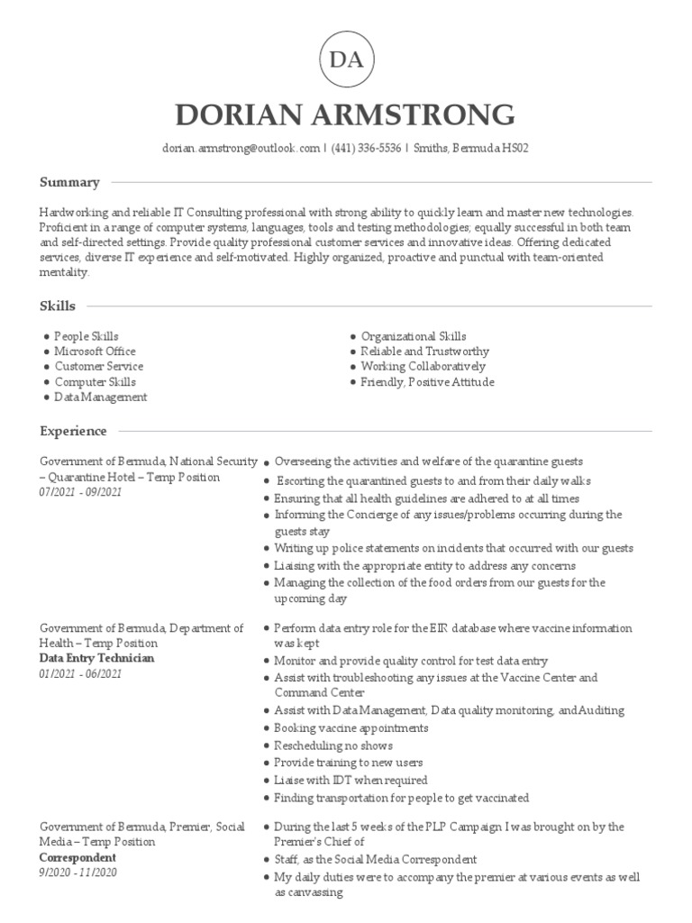Dorian Armstrong Resume-2022 | PDF | Point Of Sale | Personal Computers