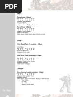 COTW Rifle and Ammo Specifications | PDF | Bullet | Pistol And Rifle ...
