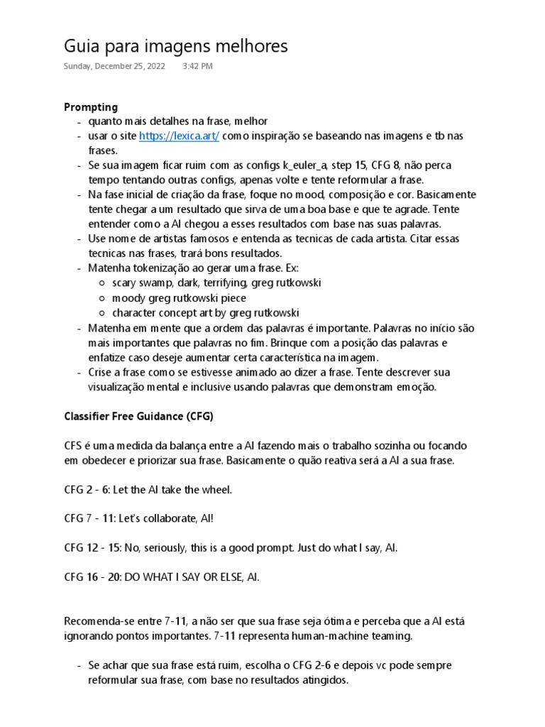 Stable Diffusion Guide | PDF