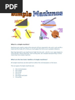 Simple Machines Worksheet&Test | PDF