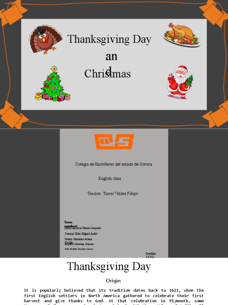 Urhg | PDF | Thanksgiving | Festival