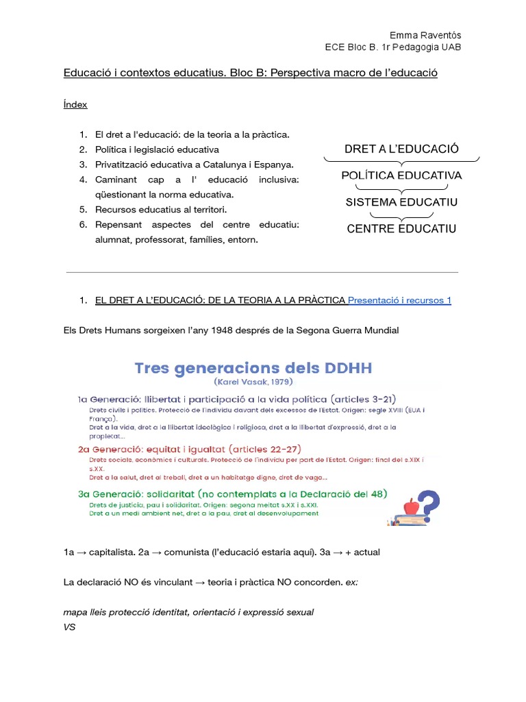 Apunts BLOC B ECE | PDF