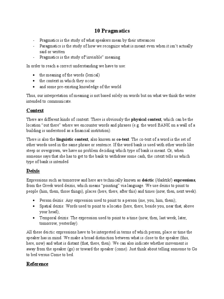 Unit 10 | PDF | Cognition | Linguistics