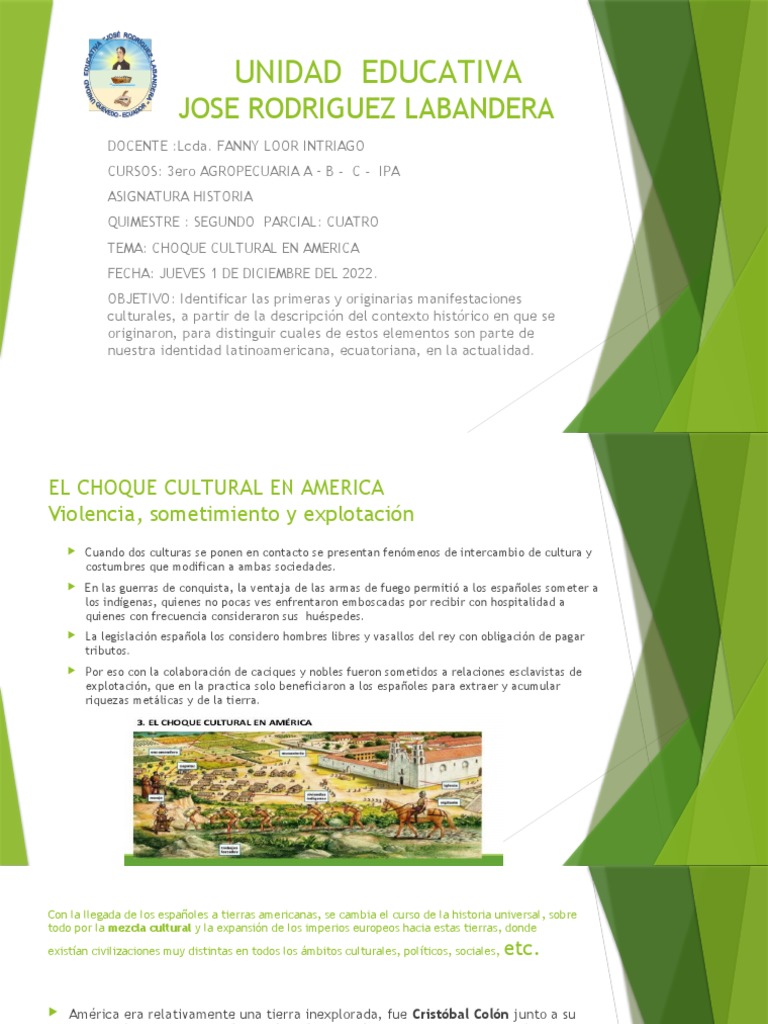 El Choque Cultural en America | PDF | Viruela | Sarampión