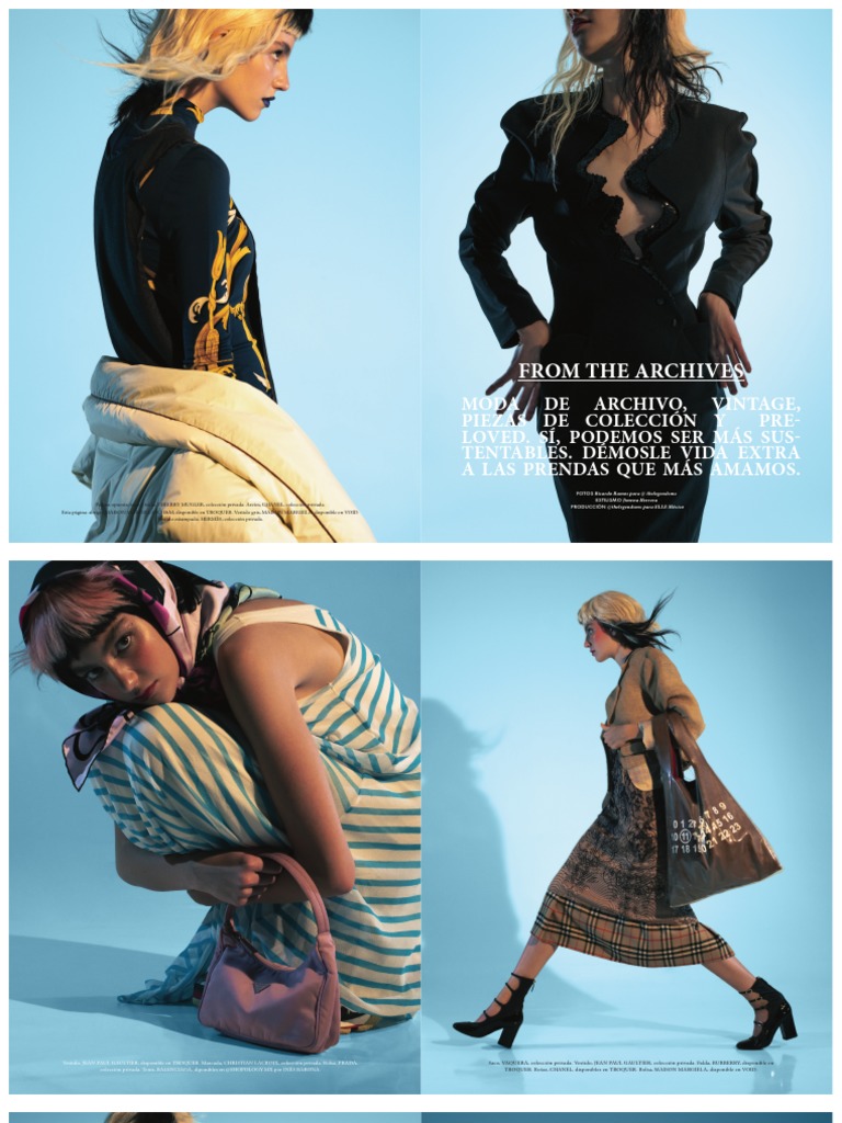 Elle 230 Moda Vintage | Descargar gratis PDF | Ropa | Marca