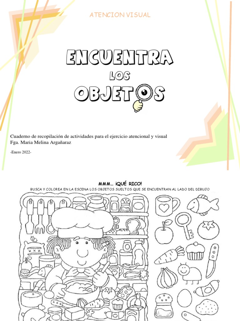 Atencion Visual-Busca Los Objetos Escondidos | PDF