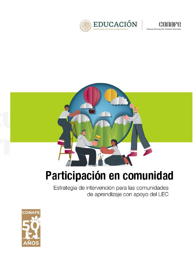 Participación en comunidad_DOCUMENTO_DE_TRABAJO_2021_compressed | PDF | Aprendizaje | Educación ...
