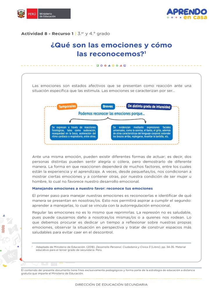 Que Son Las Emociones | PDF | Las emociones | Empatía