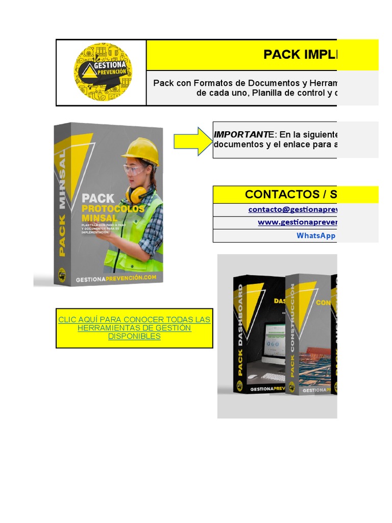 1.1. Indice Packs Protocolos | PDF | Microsoft Word | Auditoría