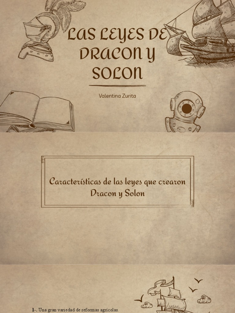 Las Leyes de Dracon y Solon | PDF | Esclavitud | Justicia