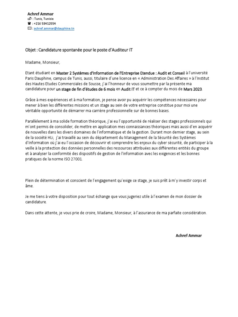 LDM Ammar Achref | PDF