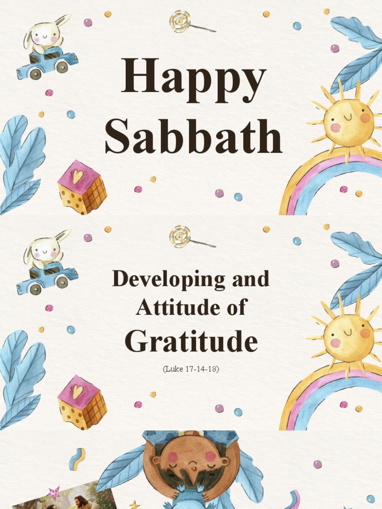 Developing an Attitude of Gratitude: A Guide to Remembering God's ...