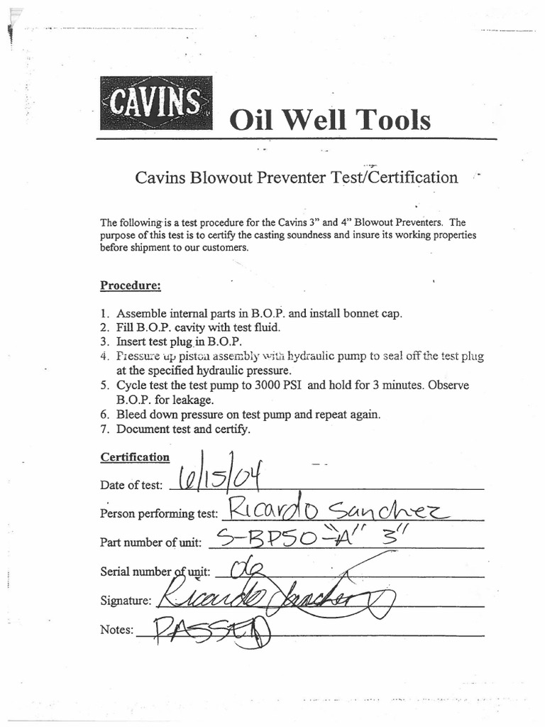 Blowout Preventer | PDF | Mechanical Engineering | Equipment