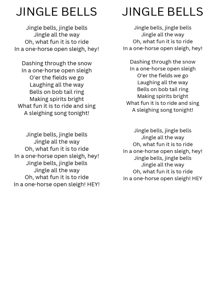 Jingle Bells | PDF