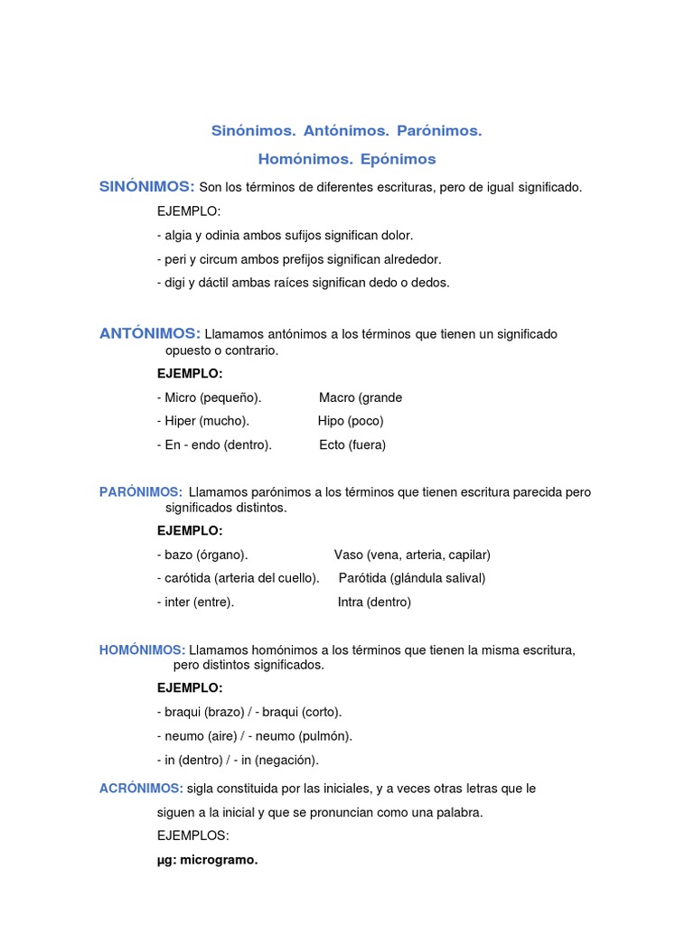 Acronimos - Final | PDF | Ciencias de la Salud | Medicina
