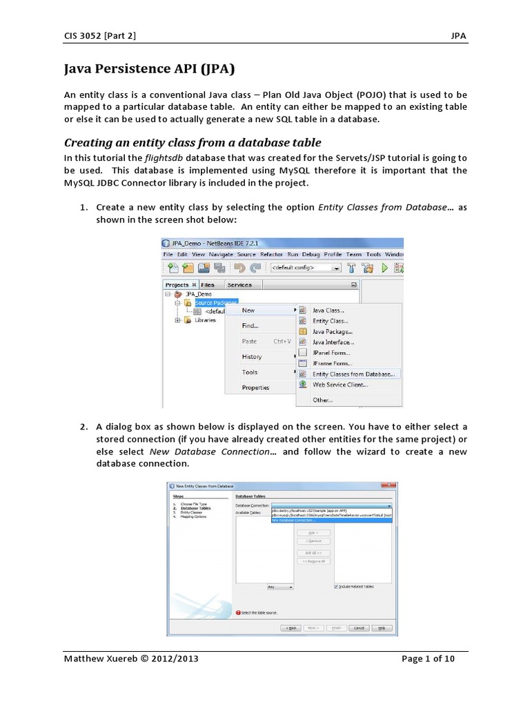 JPA2 | PDF | Databases | Computer Science