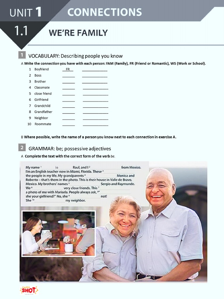 FTW2 - Unit 1 - Language Items | PDF