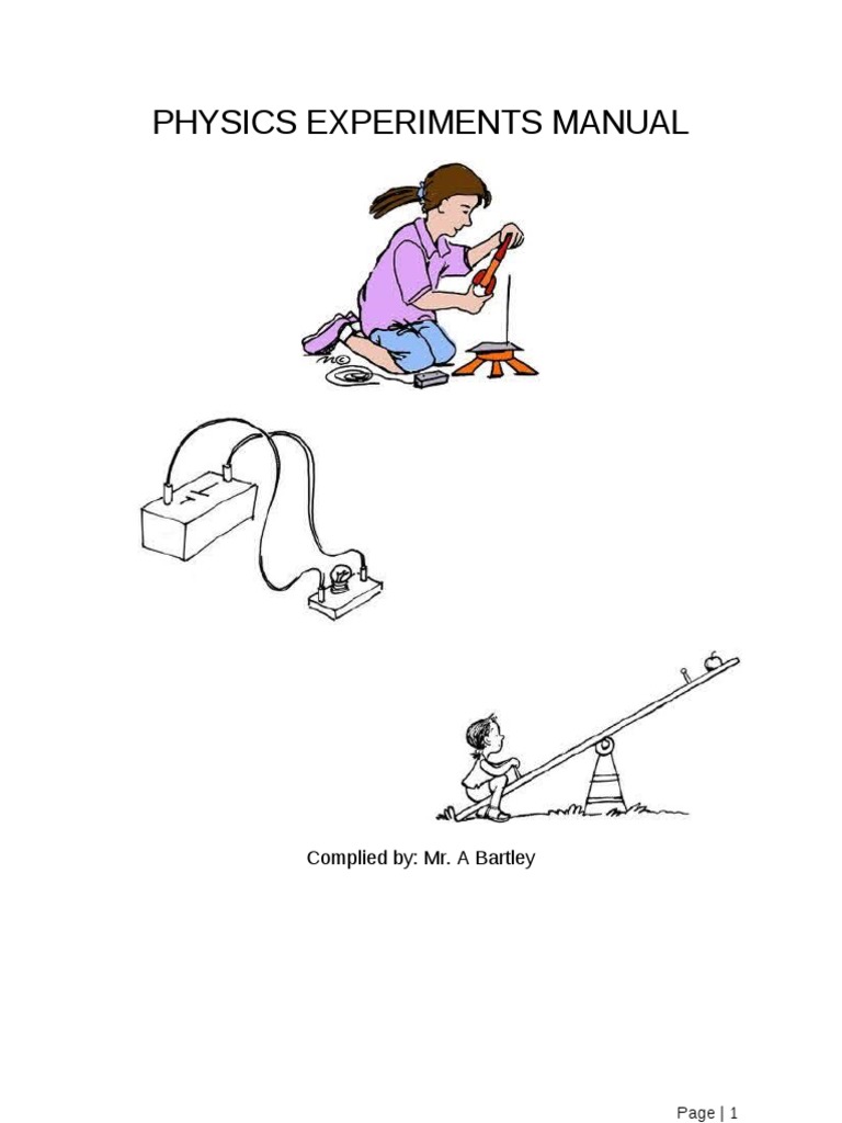 Physics SBA Experimental Skills Guide | PDF | Voltage | Series And ...