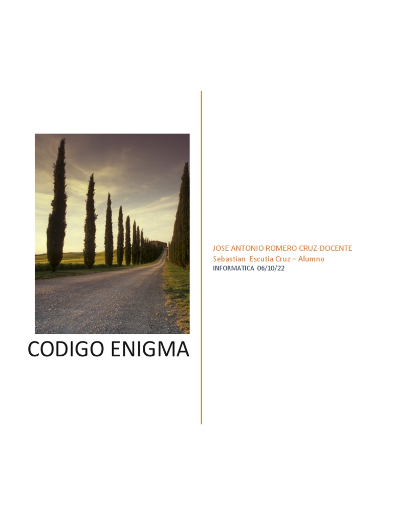 Código Enigma | PDF | Alan Turing