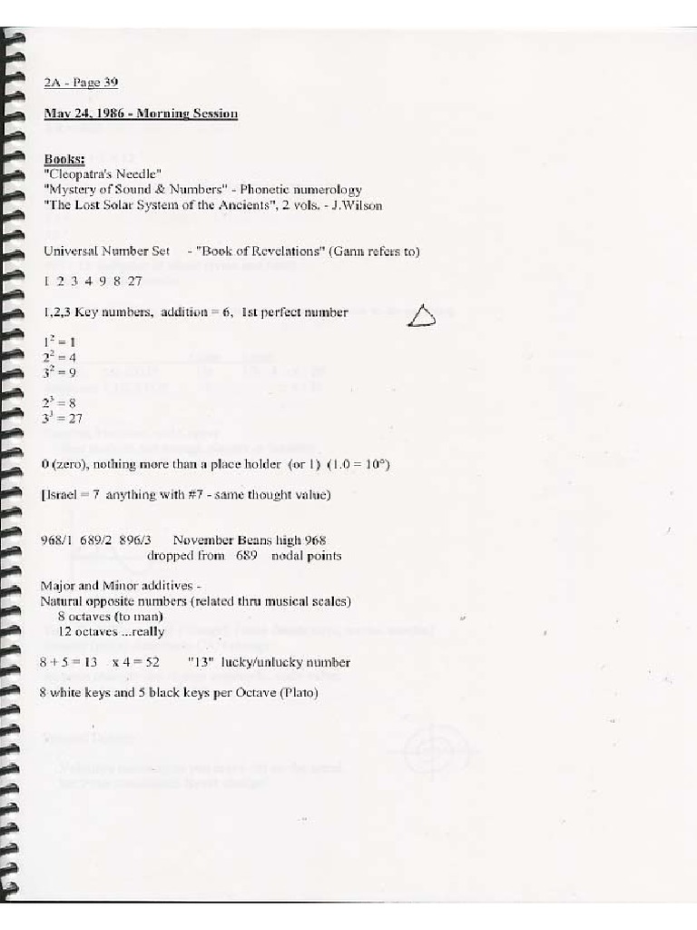 Gann II Lecture Notes | PDF