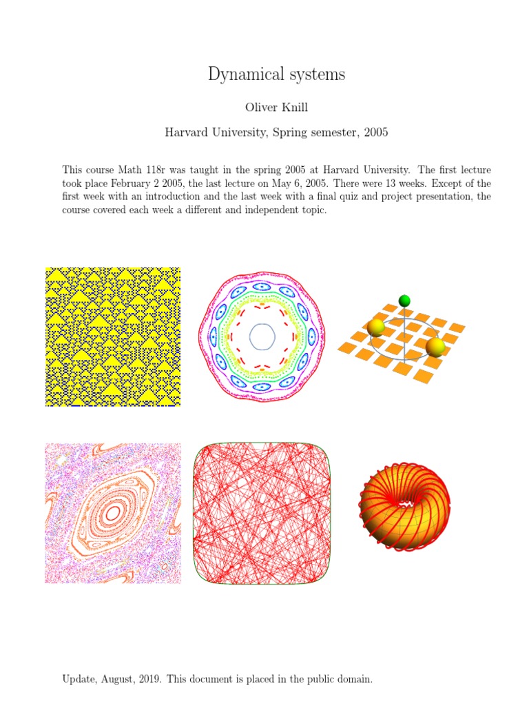 118 Dynamicalsystems | PDF | Dynamical System | Geometry