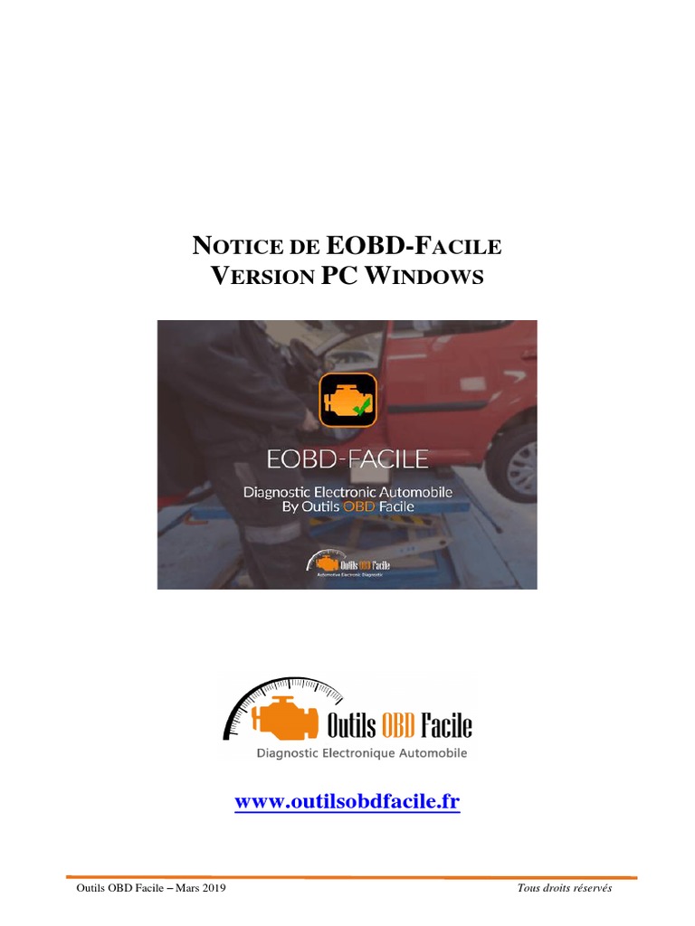 Aide Eobd Facile | PDF | Registre Windows | Interface graphique