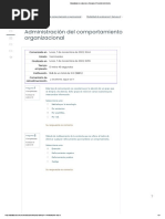Modalidad de Ex Menes Semana 6 Revisi N Del Intento PDF | PDF | Comportamiento organizacional ...