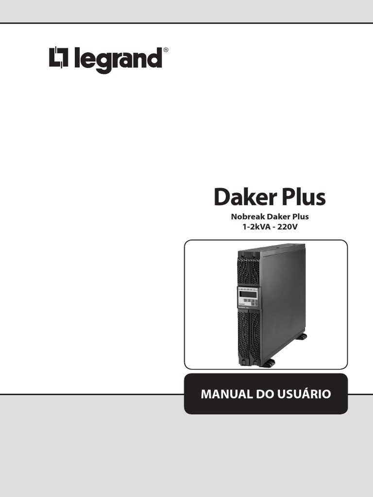 Manual Daker Plus | PDF | Fonte de energia | Rede de computadores