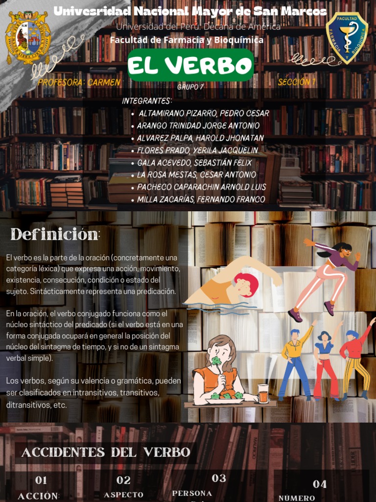 Tipos y Clasificación de Verbos en Español | PDF | Verbo | Conjugación ...