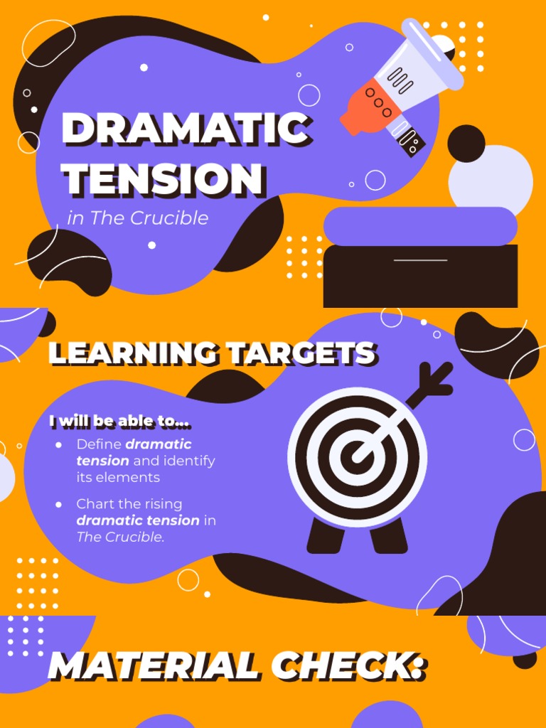 Dramatic Tension in The Crucible | PDF