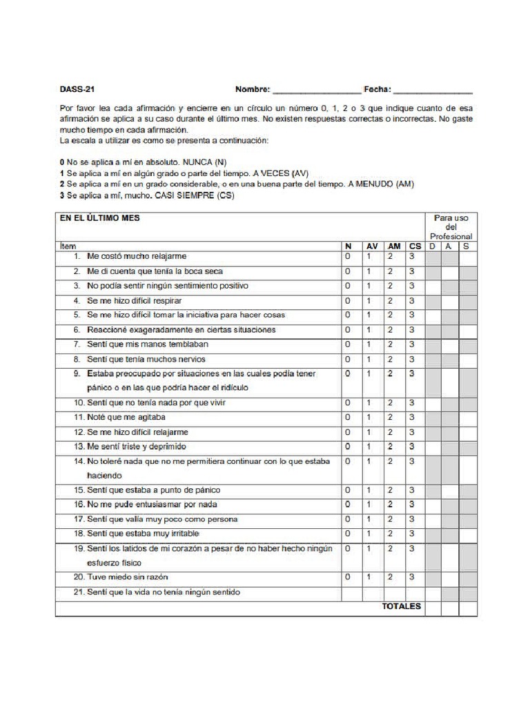 Dass 21 Pdf