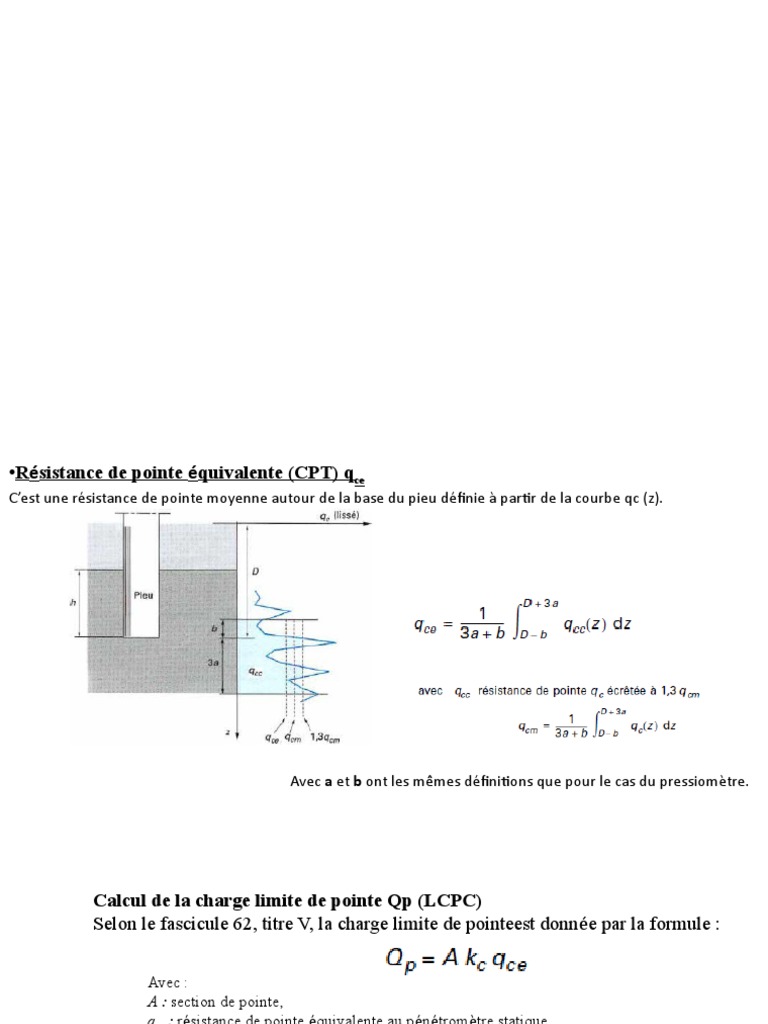 Pénétromètre | PDF | Fondation profonde | Composant