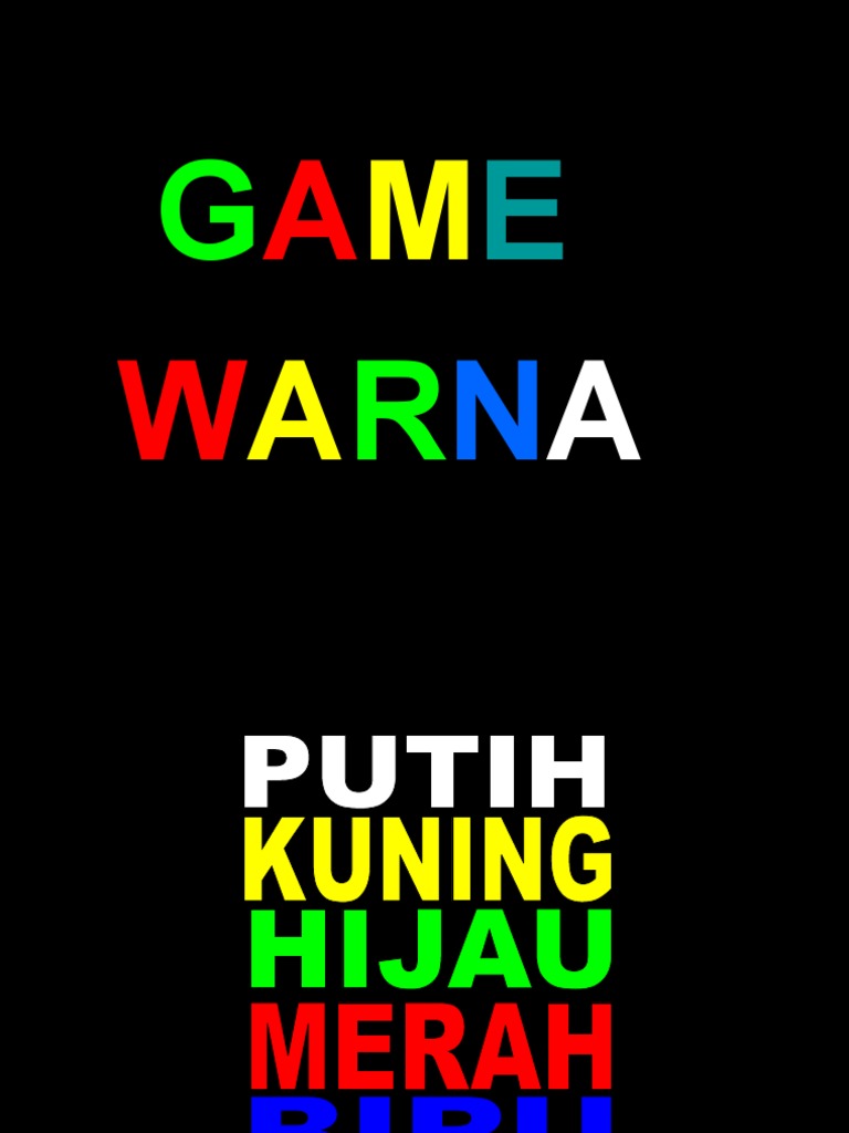 Materi Ice Breaking Game Warna | PDF
