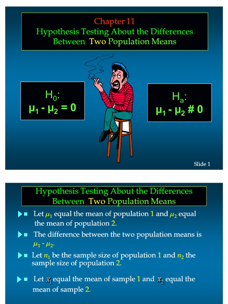 H - TESTING Contd (9th) | PDF | Student's T Test | Statistical ...