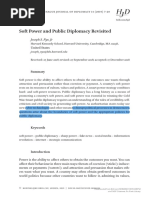 Nye's Soft Power: Key to Global Influence | PDF | Academic Publishing ...