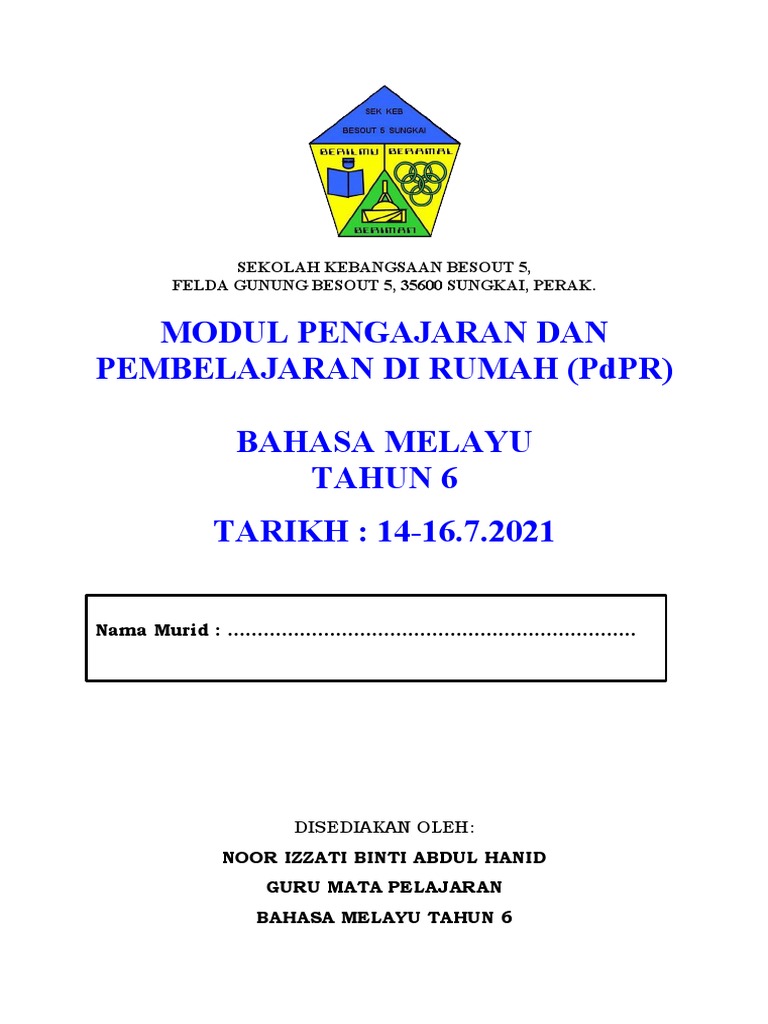 Modul BM TH6 Minggu 22 | PDF
