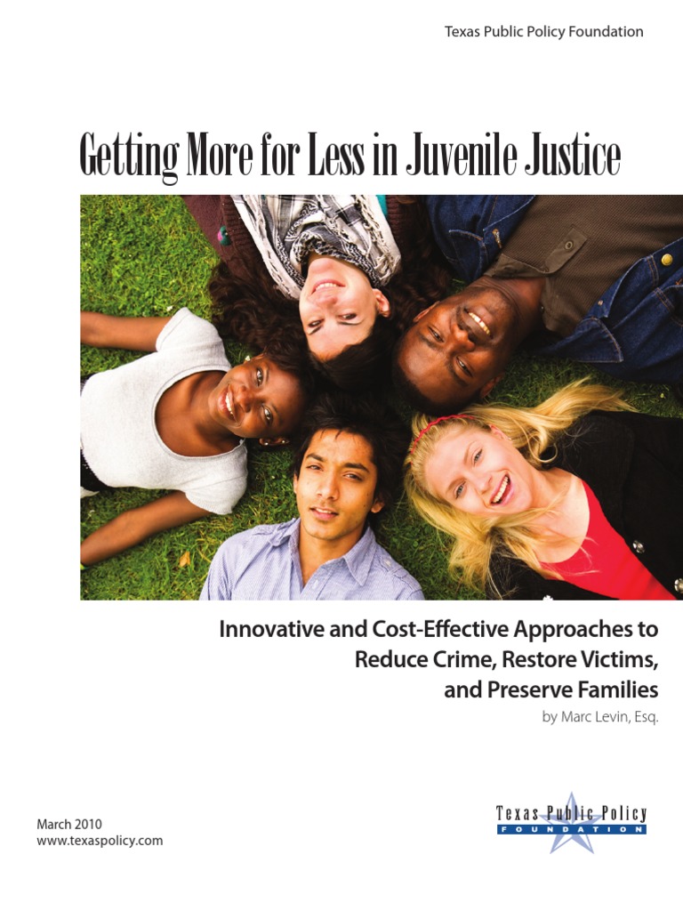 Cost-Effective Juvenile Justice Solutions | PDF | Juvenile Delinquency ...