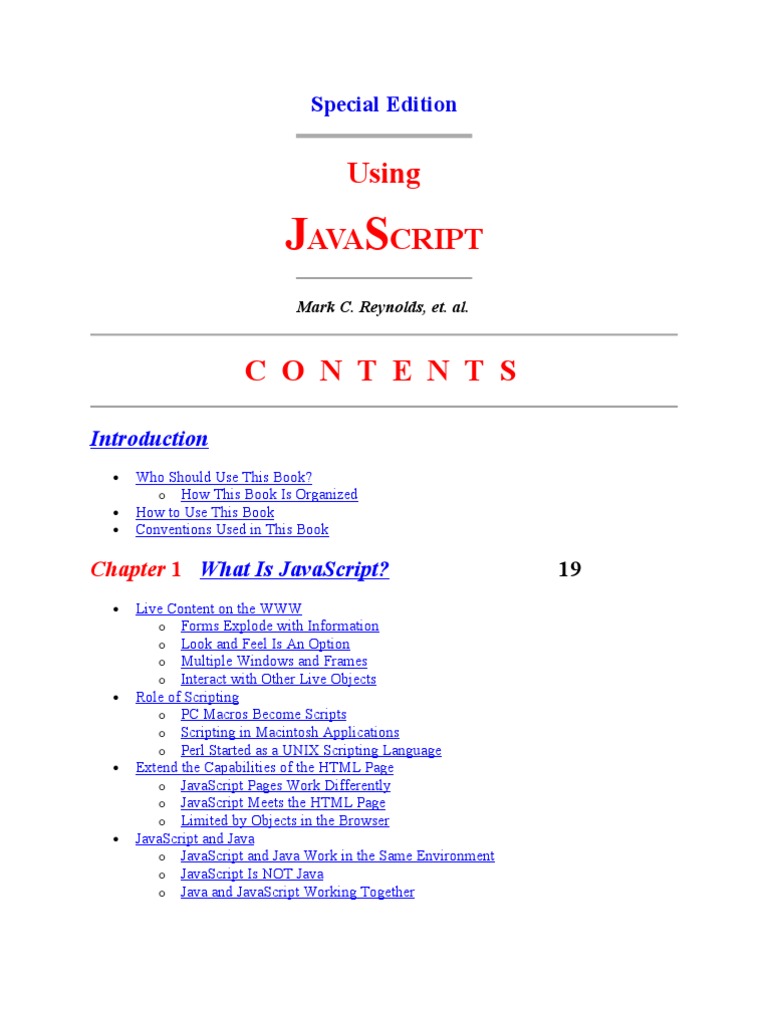 Using AVA Cript: Special Edition | PDF | Java Script | Scripting Language
