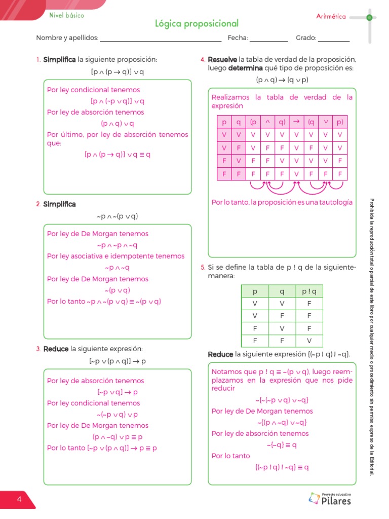 1 Mats5 U1 Logica Proposicional | PDF | Lógica | Expresiones lógicas